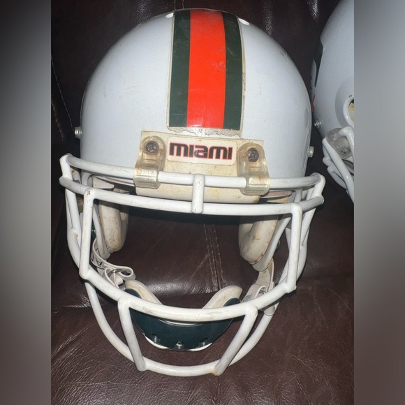 Other | Authentic University Of Miami Football Helmet Brandon ...
